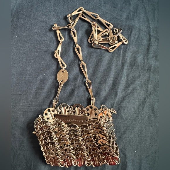 Paco Rabanne | Bags | Paco Rabanne 969 Silver Micro Bag Comes With Box ...